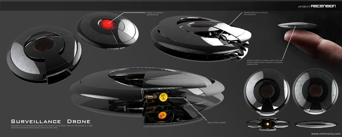 Short Range Tactical Surveilling Drone - Solas Tempus DB